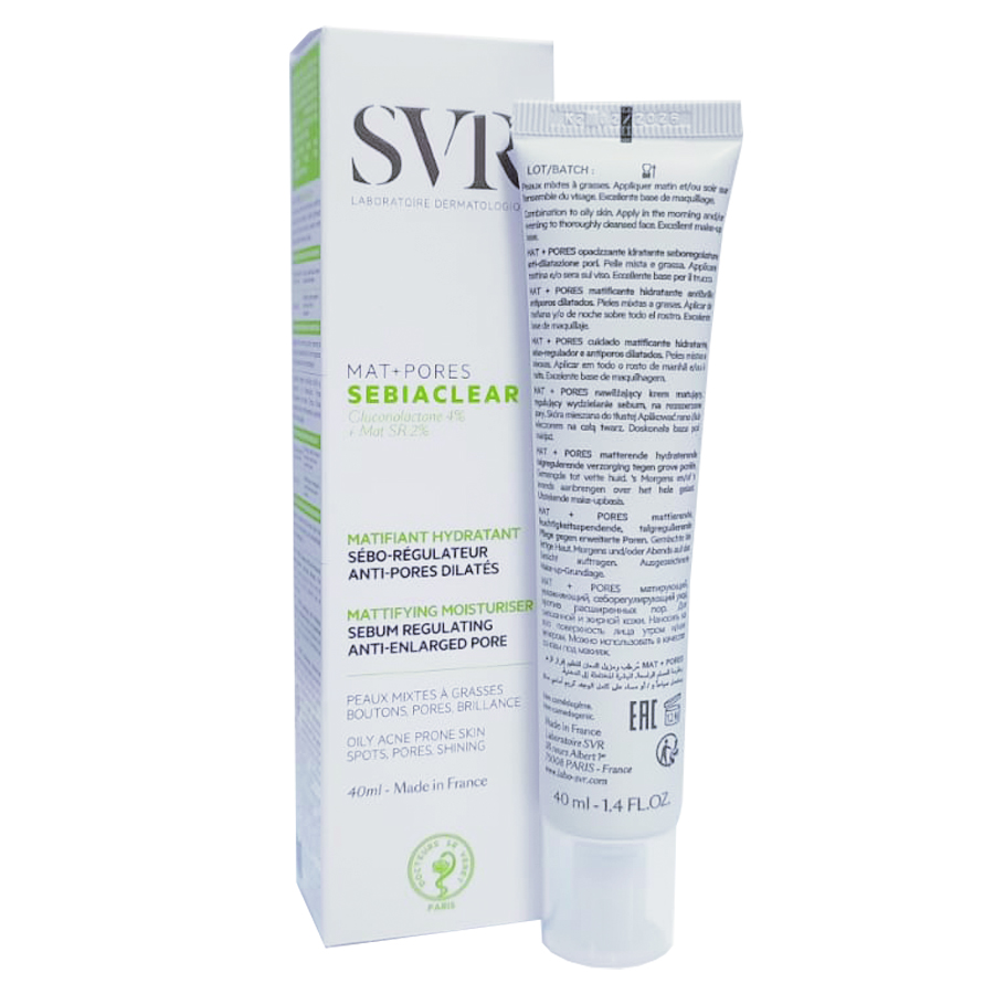 Svr mat+pores sebiaclar opacizzante idratante 40ml a solo € 13,00 ...