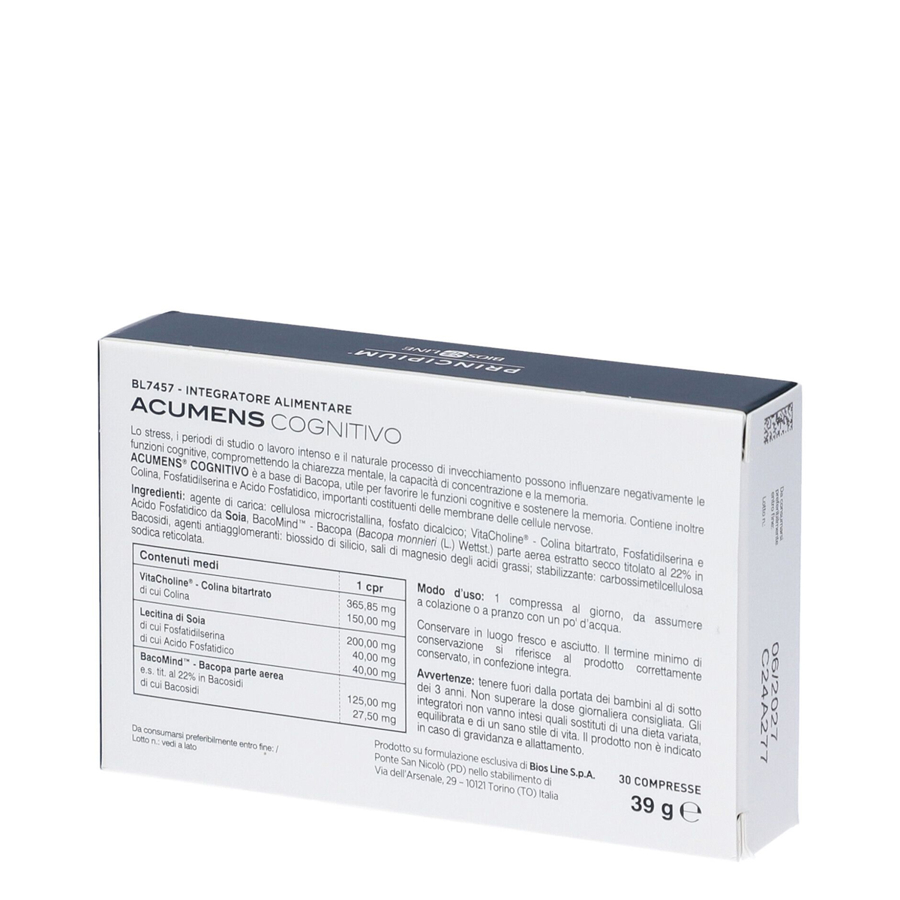 Bios LIne Acumens Cognitivo 30 compresse a solo € 23,20 - Parafarmacia ...